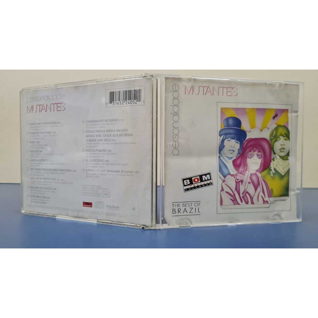 Cd Mutantes, Personalidade, usado em bom estado. the best of brazil ...