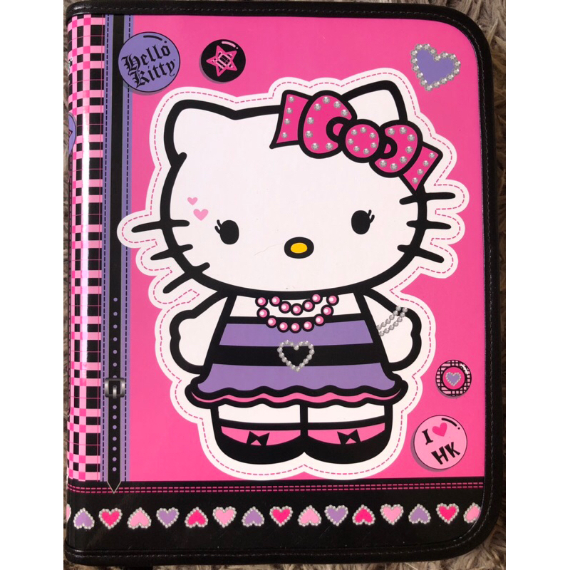 Fichário Hello Kitty A4 | Shopee Brasil