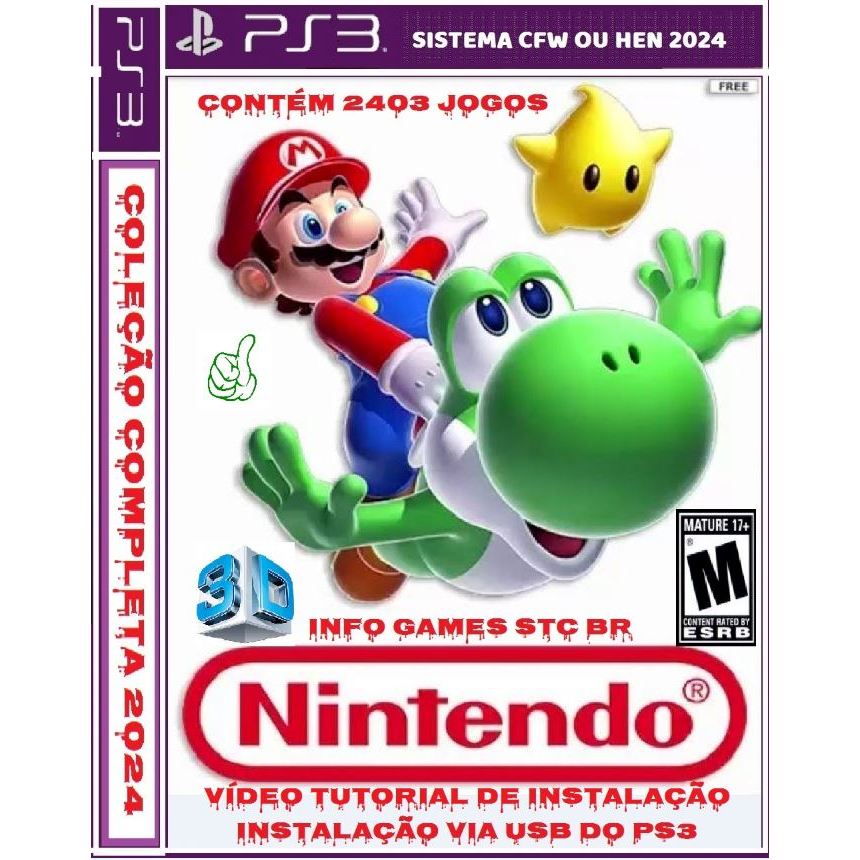 Jogos para PS3 Nintendo com 2403 Jogos | Shopee Brasil