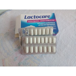 lactocare 10.000 fcc alu Comprimidos 27 comprimindo | Shopee Brasil