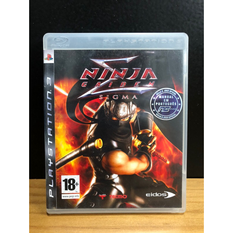 CAIXA ENCARTE E MANUAL NINJA GAIDEN SIGMA SEM JOGO ORIGINAIS PS3 | Shopee Brasil