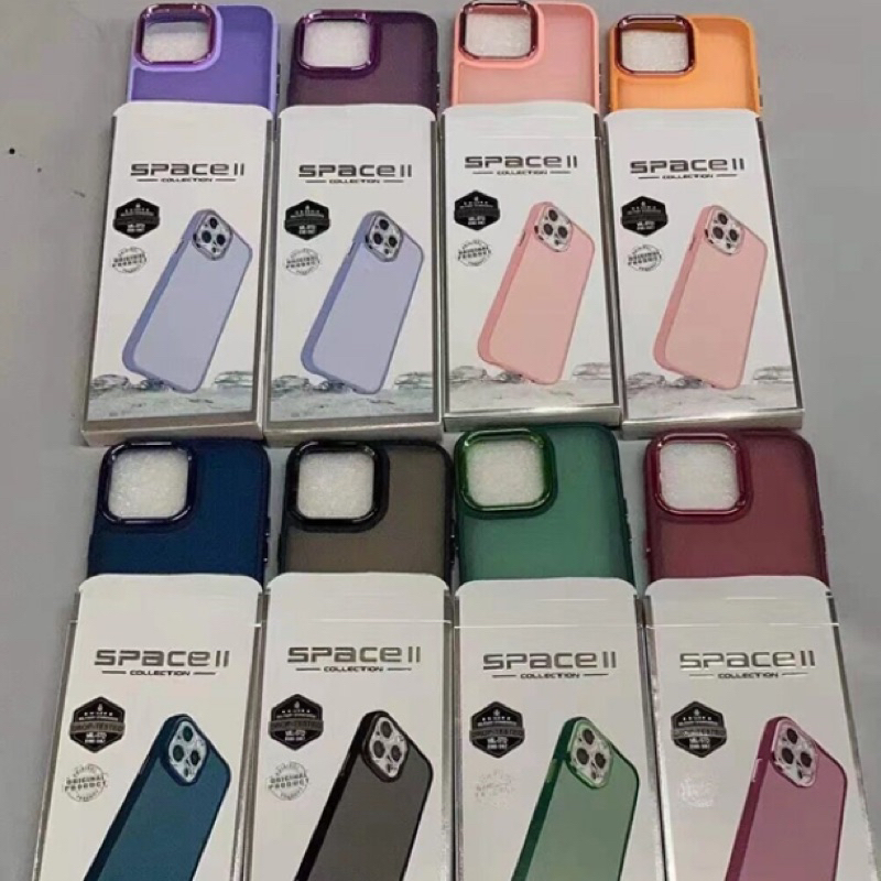 & Capa Space Colorida fosco translúcido Com Detalhe Metalizado pra ...