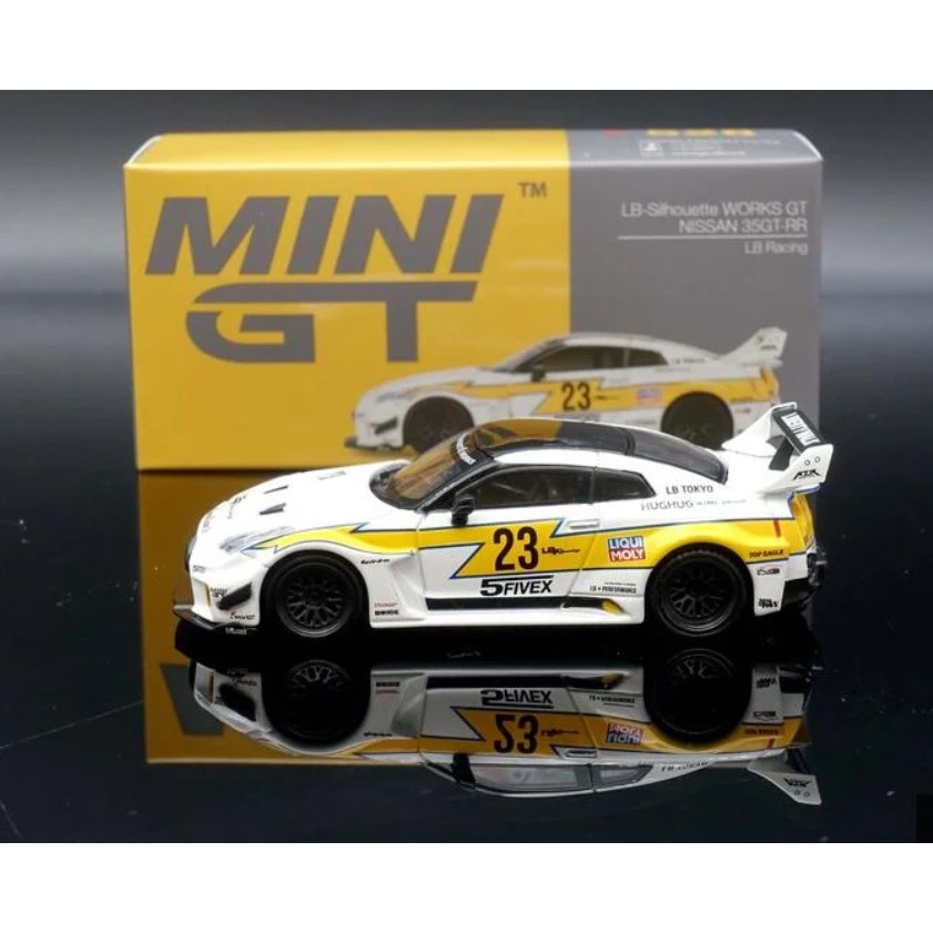 Nissan GTR R35 LB Silhouette Works Mini GT 528 | Shopee Brasil