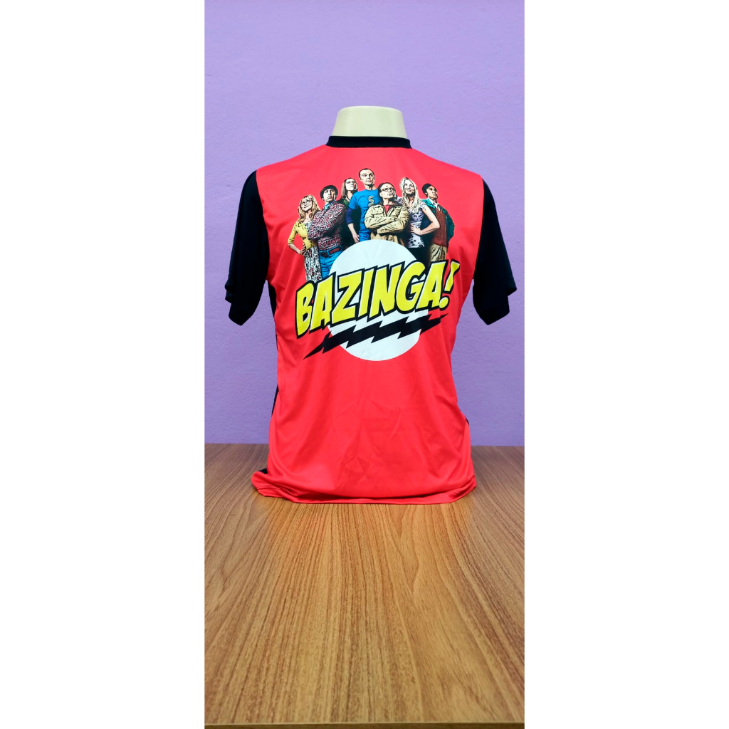 Camiseta Exclusiva BAZINGA: Inspiração em 'The Big Bang Theory ...