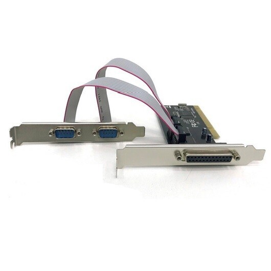 Placa PCI Multiserial Port 2 Serial 1 Paralelo | Shopee Brasil