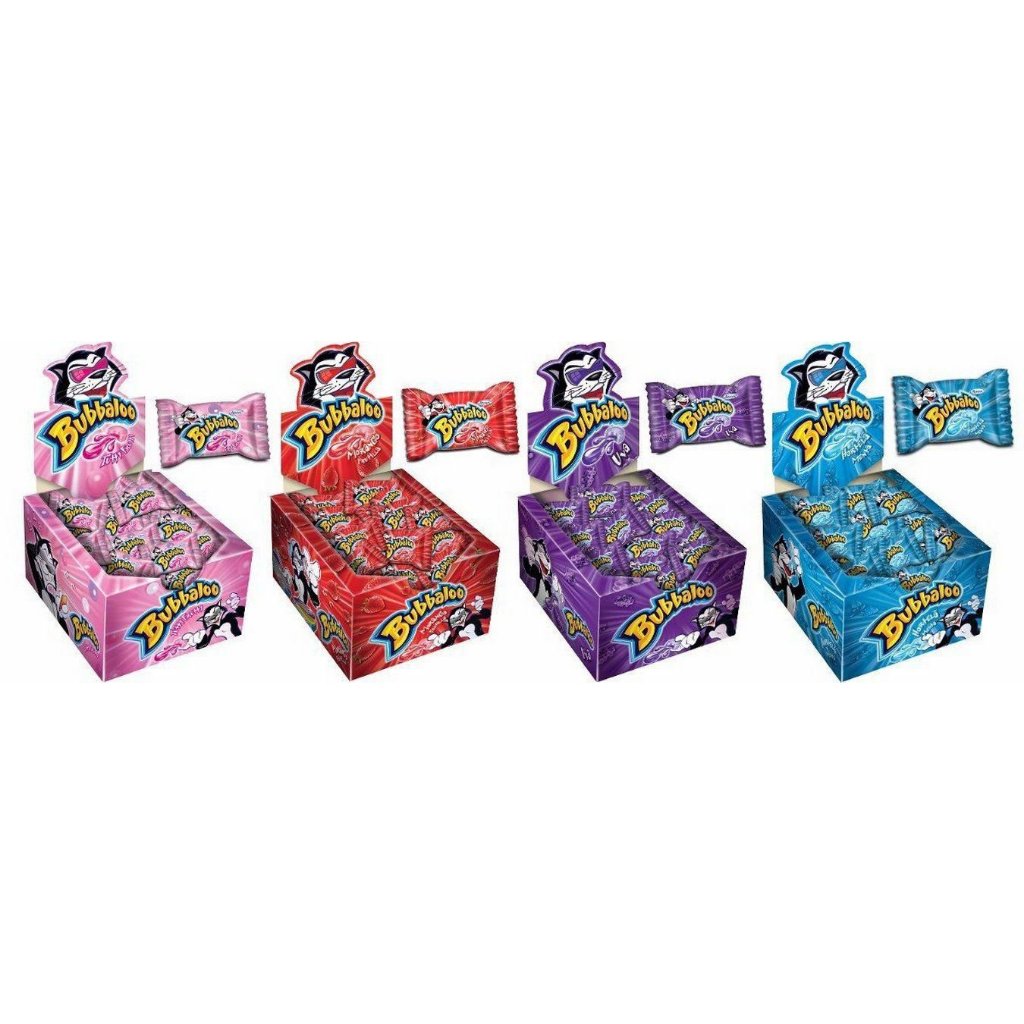 CHICLETE ADAMS BUBBALOO COM 60 UNIDADES | Shopee Brasil