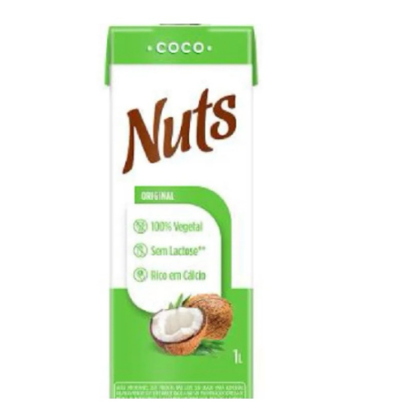 Bebida Base Coco Original Nuts 1L | Shopee Brasil