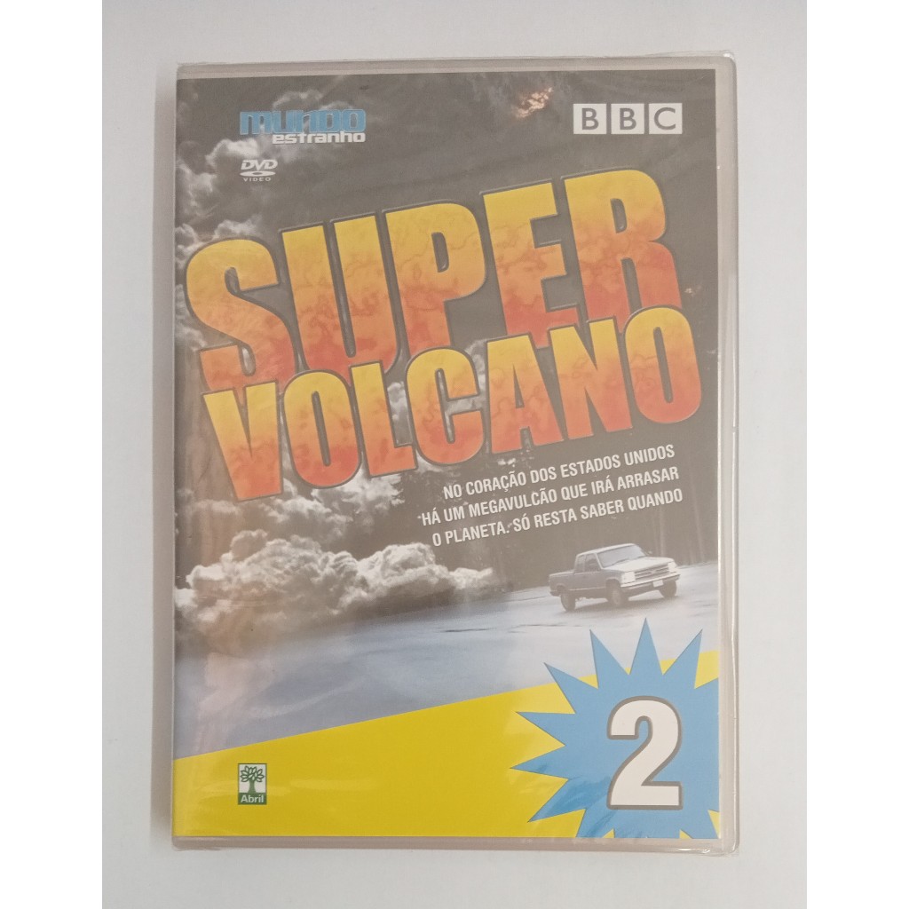 DVD Super Volcano 2 documentário BBC original lacrado cxb | Shopee Brasil