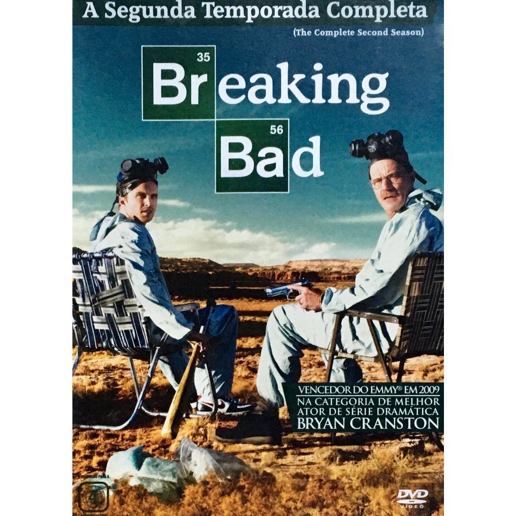 Breaking Bad - Temporada 2 (dvd) | Shopee Brasil