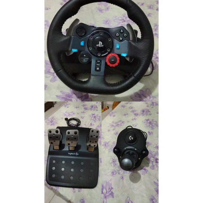 Volante Logtech G29 com Cambio. | Shopee Brasil