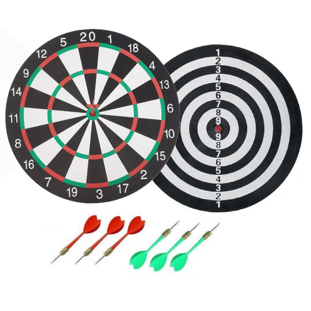 Jogo De Dardos Tiro Ao Alvo Com Ponteira Metálica Com 2 Lados | Shopee ...