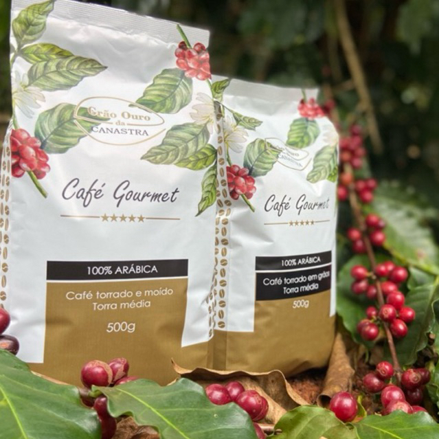 Café da Canastra Gourmet em grãos - Grão Ouro - 500g | Shopee Brasil