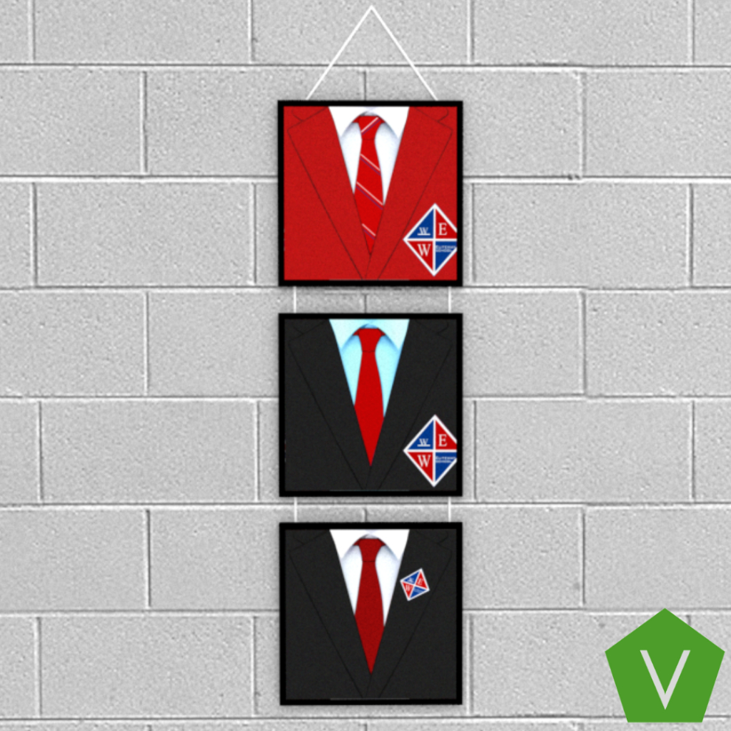 Trio de quadros do Rebelde/RBD - uniforme | Shopee Brasil