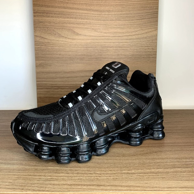TÊNIS SHOX 12 MOLAS CASUAL TODO PRETO MASCULINO | Shopee Brasil
