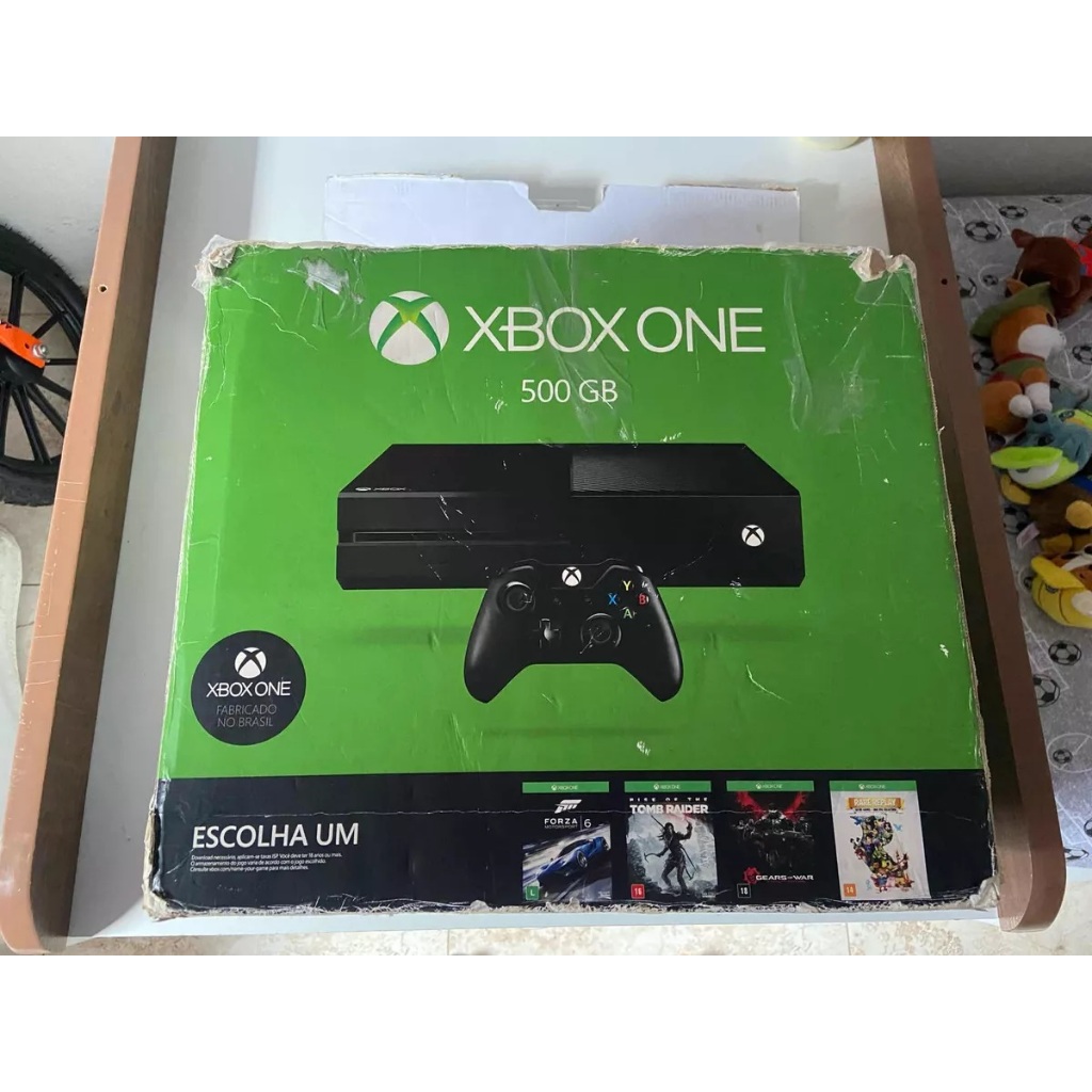 Caixa Original Xbox One Fat | Shopee Brasil
