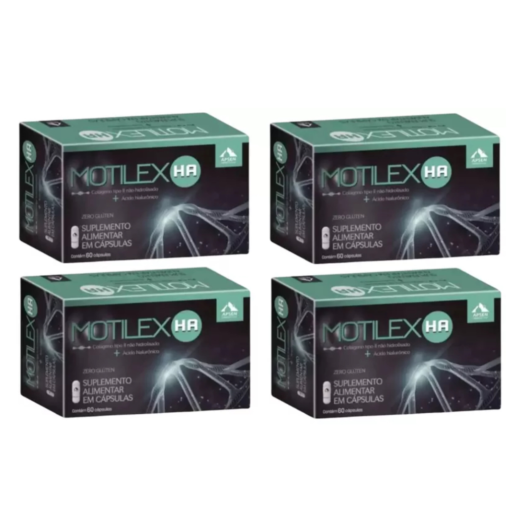 MOTILEX HA Kit c/4 Cxs c/60 Cáps | Shopee Brasil