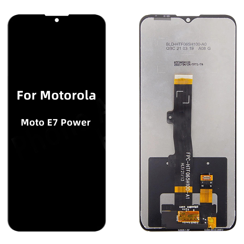 Tela Frontal Display Pra Motorola Moto E7 E7 Power LCD Touch Completo Sem Aro | Shopee Brasil