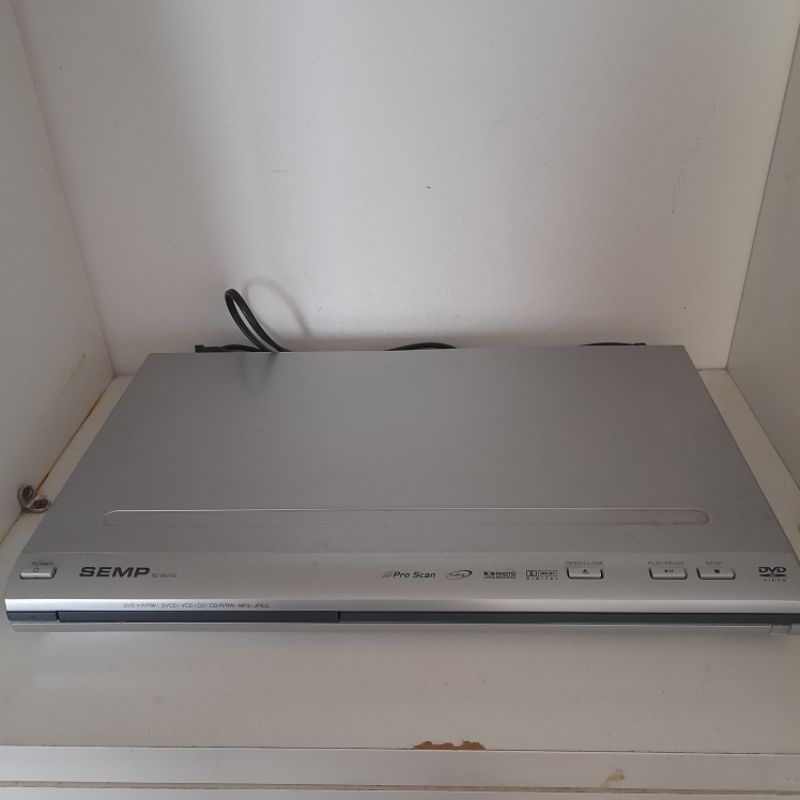Aparelho De DVD Semp SD 6072S. Favor Ler Descrição. | Shopee Brasil
