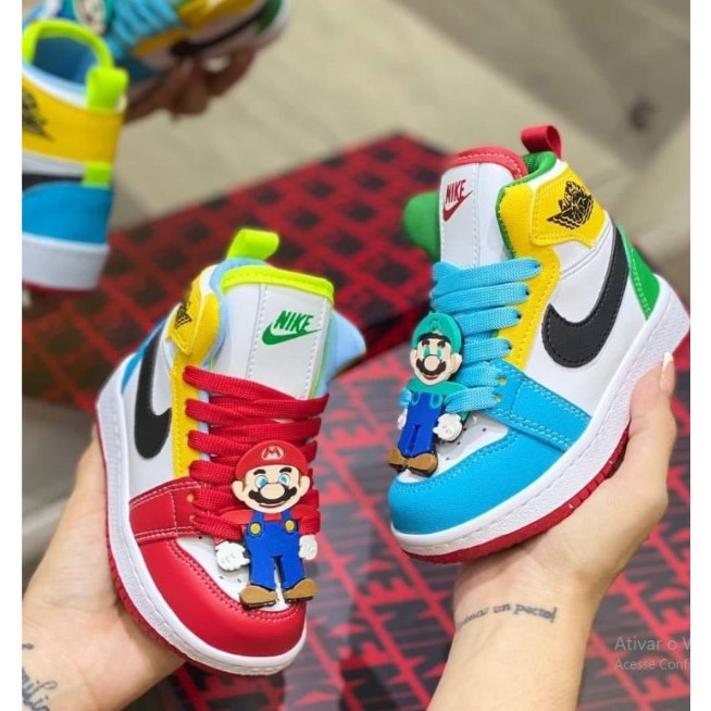 BOTINHA JORDAN NIKE INFANTIL VÁRIOS PERSONAGENS LINDAS CORES | Shopee ...