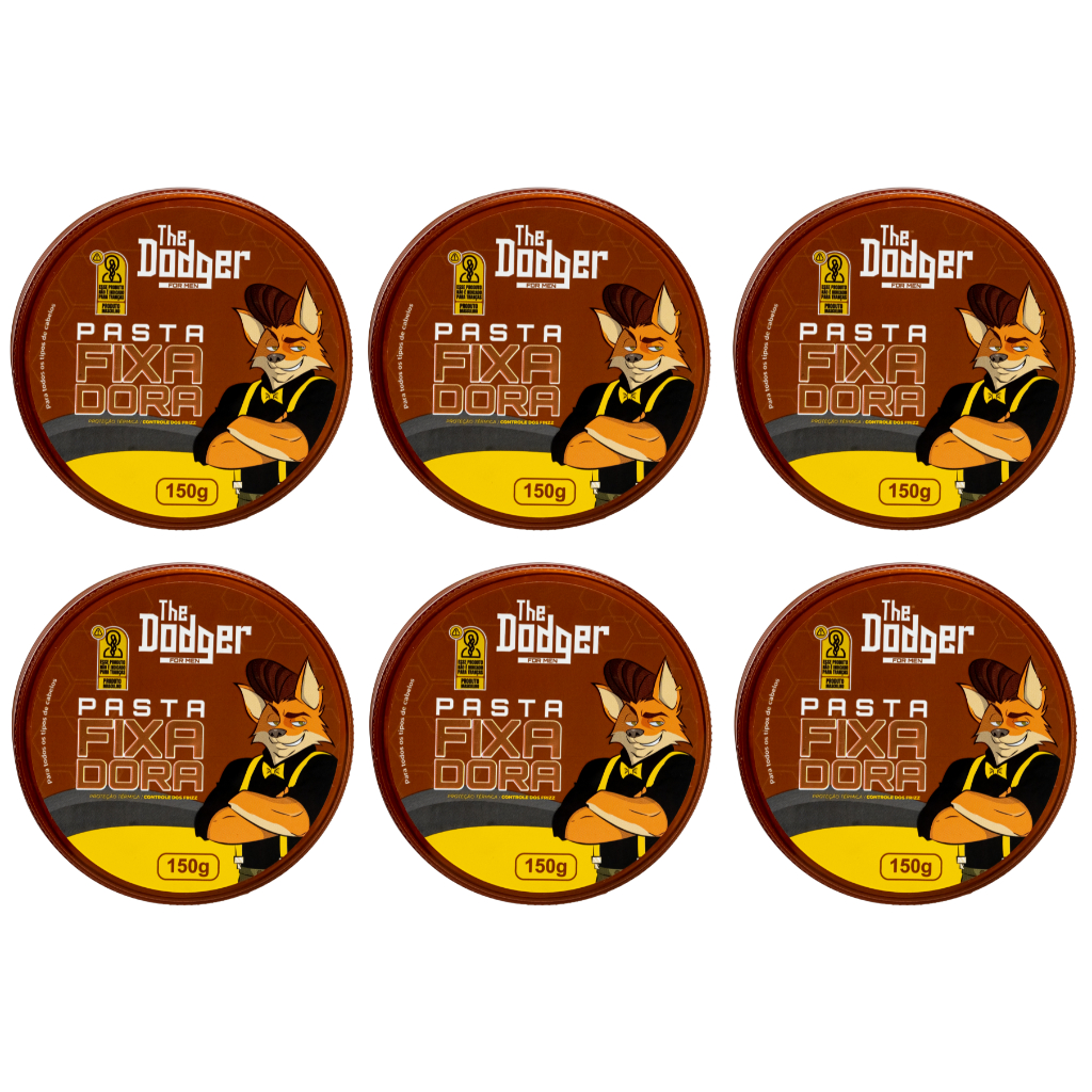 Pasta Fixadora 150g The Dodger 6 Unidades | Shopee Brasil