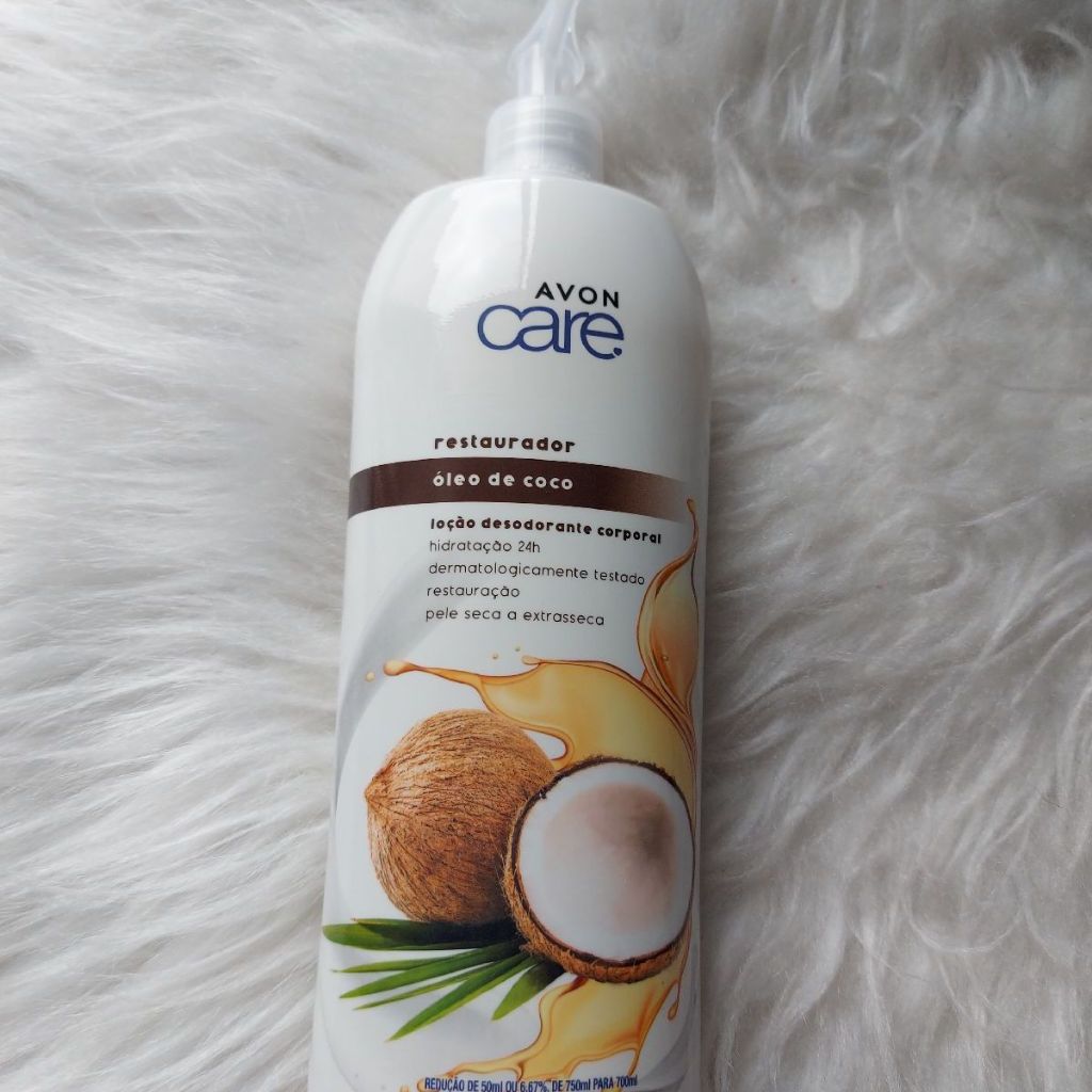 Hidratante Care Óleo de Coco 700ml- Avon | Shopee Brasil