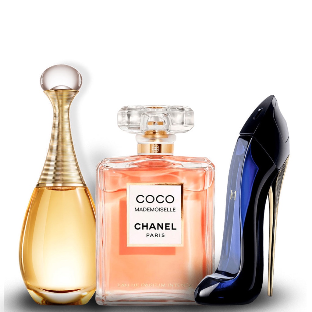 Kit - 3 Perfumes Femininos - Importados de Alta Fixação (Coco M. CH ...