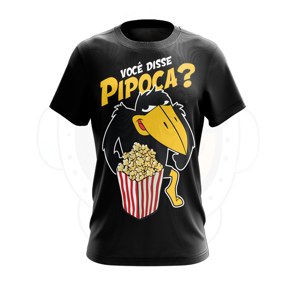 Camiseta Você Disse Pipoca? Jubileu Adulto Infantil Unissex Feminina Babylook | Shopee Brasil