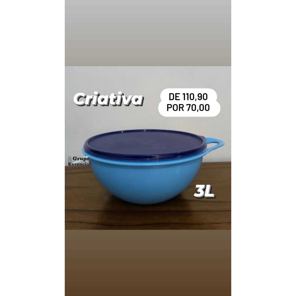 Tupperware criativa 3l | Shopee Brasil