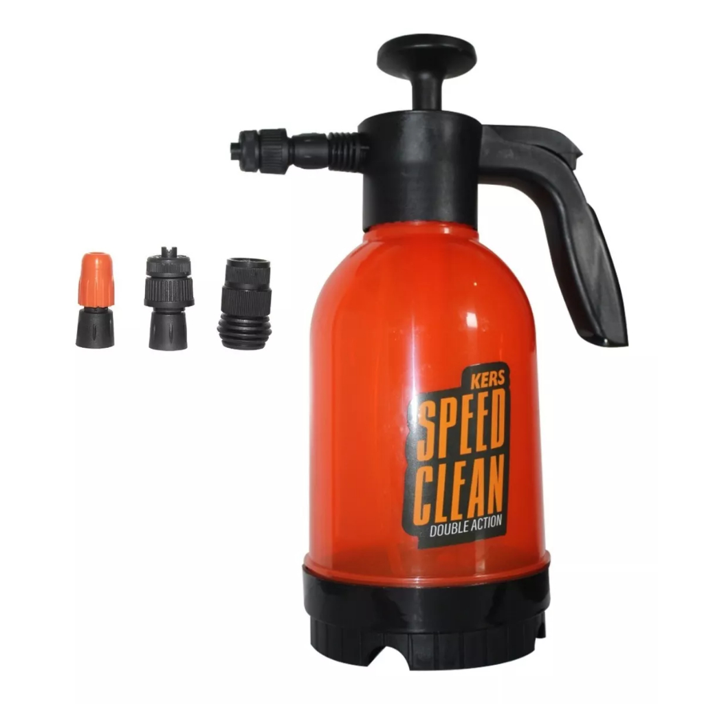 Pulverizador Snow Foam Manual Speed Clean Kers 3 Bicos 2l - Escorrega o ...