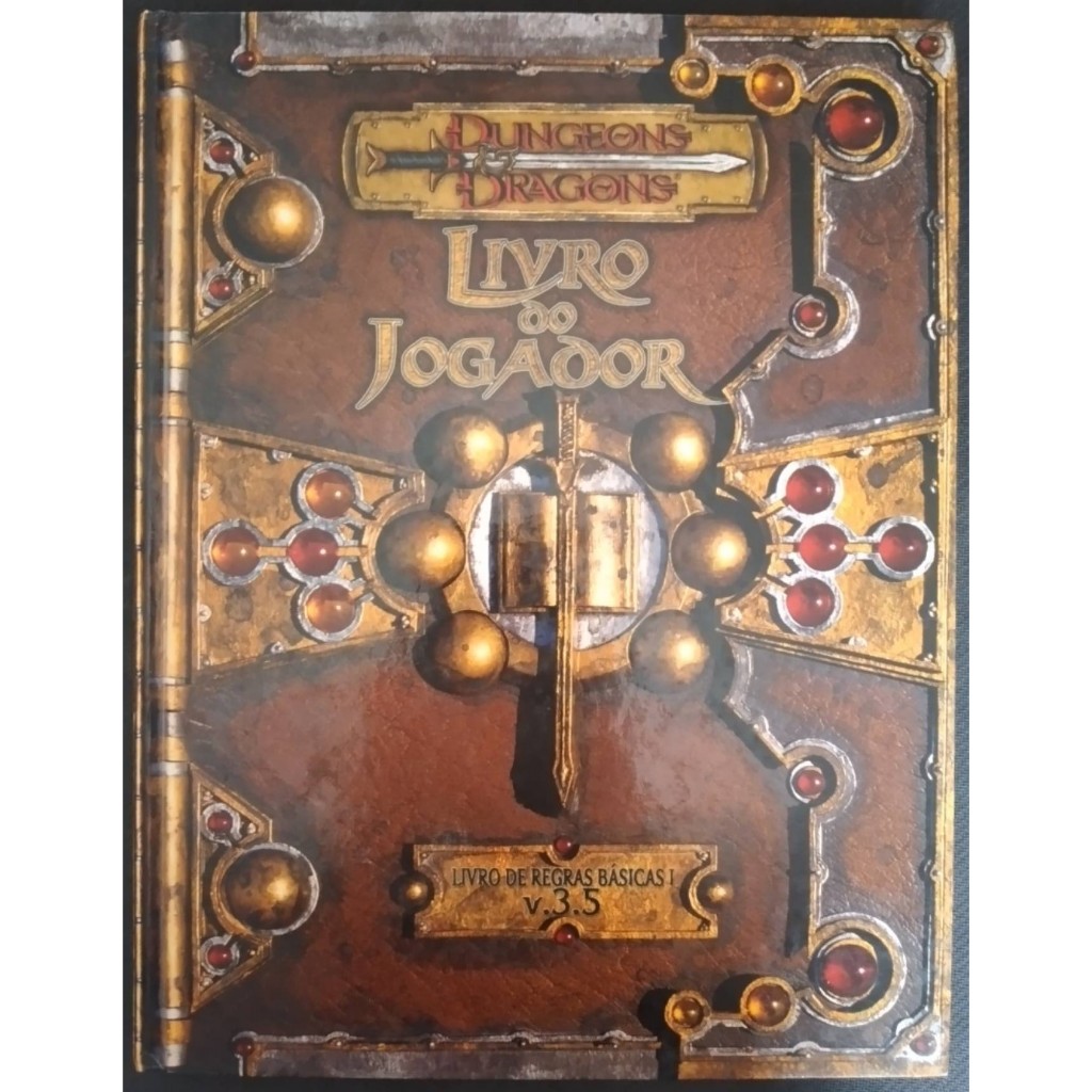 Livro Do Jogador 3.5 - Dungeons And Dragons - Livro de Rpg/D&D/DnD | Shopee Brasil
