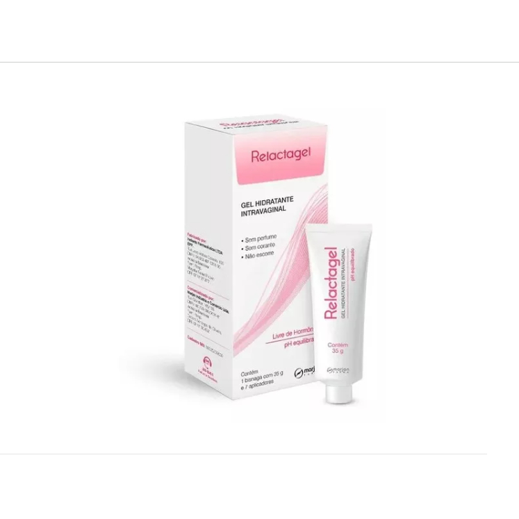 Kit 2 Relactagel Gel Hidratante Intravaginal 35g + 7 Aplicadores ...