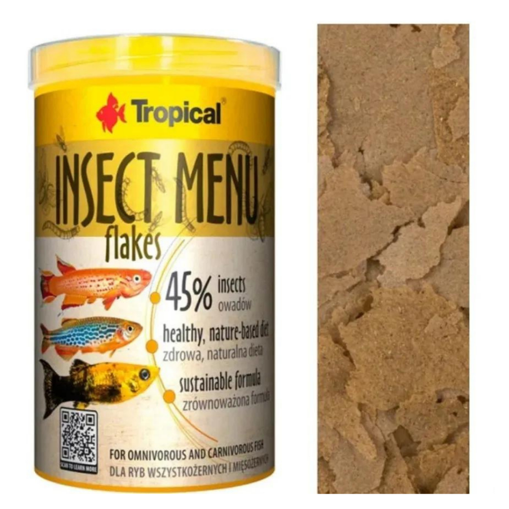 Tropical Insect Menu Flakes 20g Pote - Ração Em Flocos | Shopee Brasil