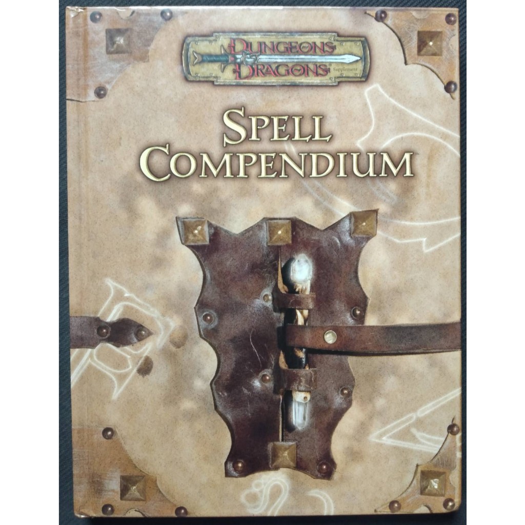 Spell Compendium- Dungeons And Dragons - Livro de Rpg/d&d/DnD | Shopee Brasil
