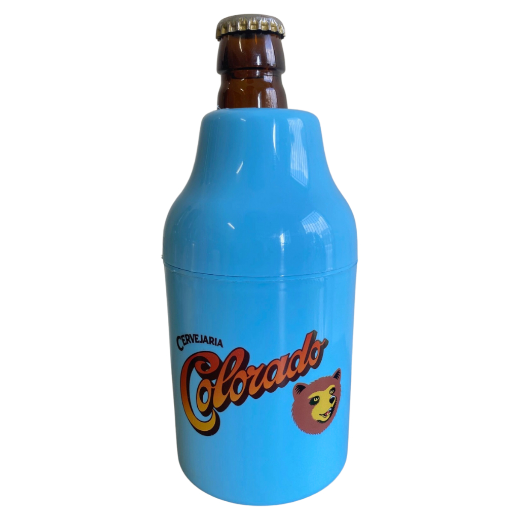 Suporte Lata Litrinho e Long Neck Garrafa 300ml Térmico Cerveja Gelada ...