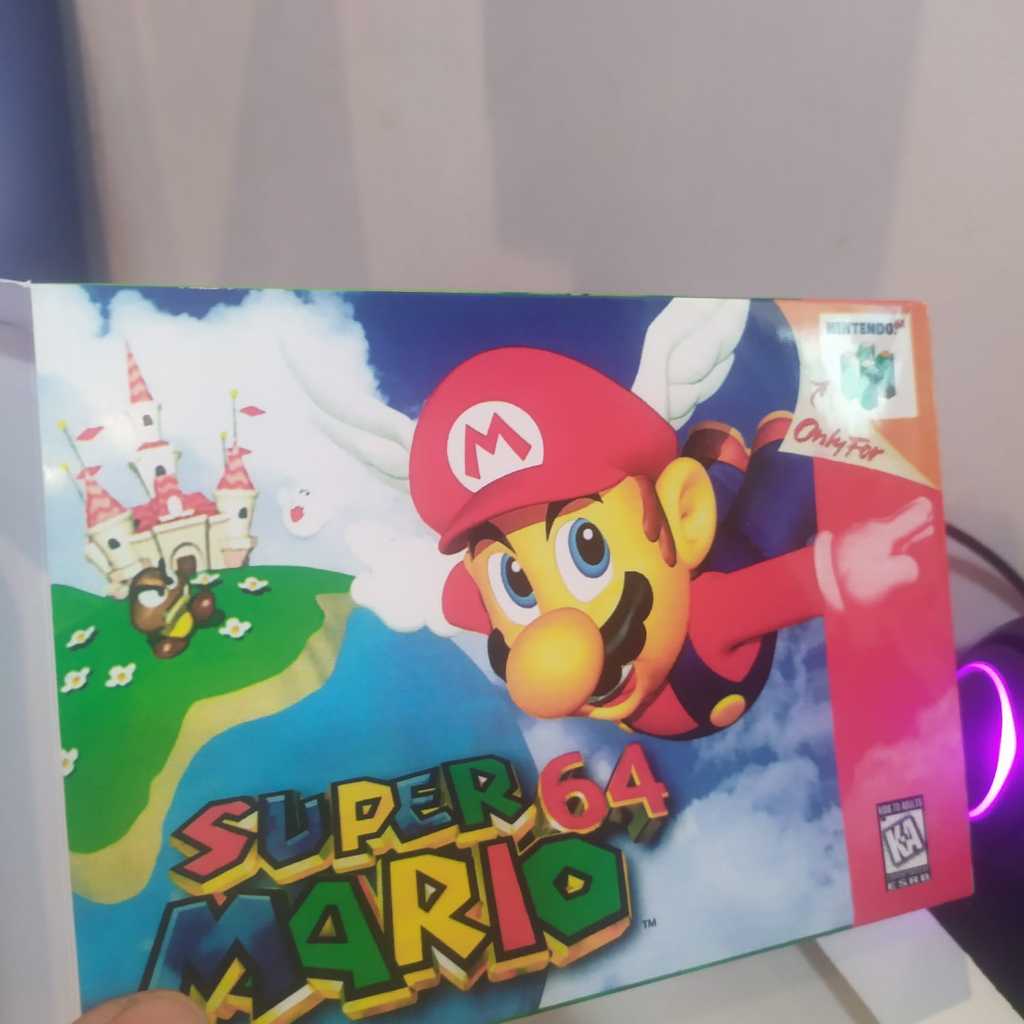 Super Mario 64 (100% Original Usa) - Escorrega o Preço