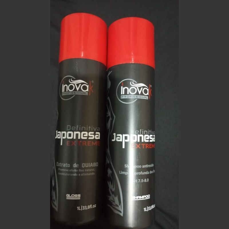 Kit Escova Definitiva Japonesa, shampoo e ativo | Shopee Brasil