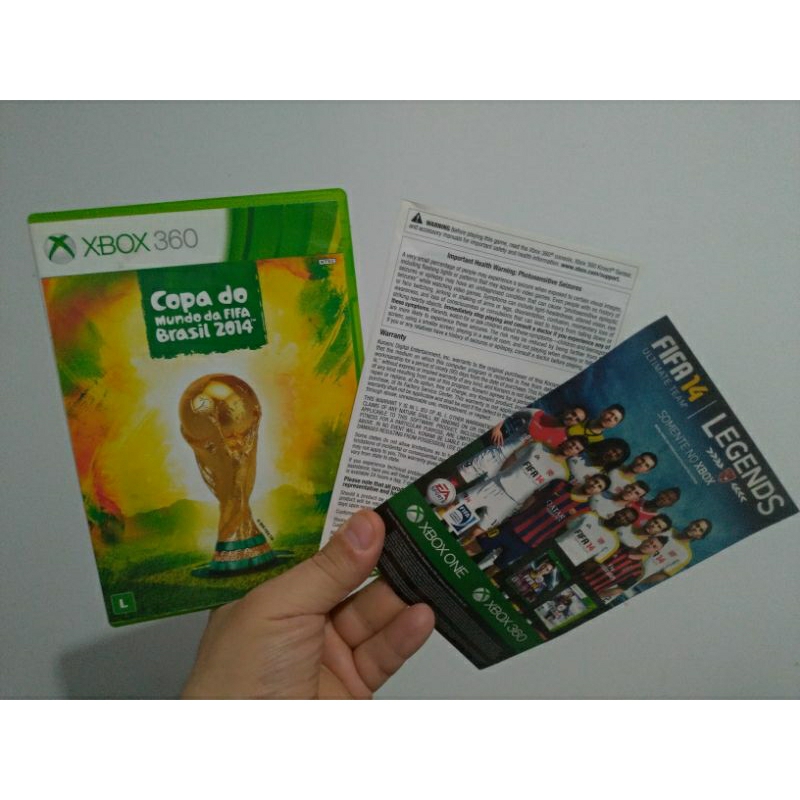 Jogo Xbox 360 Copa Mundo Fifa 2014 Brasil Original fisico veja fotos e leia - Faz a Boa!