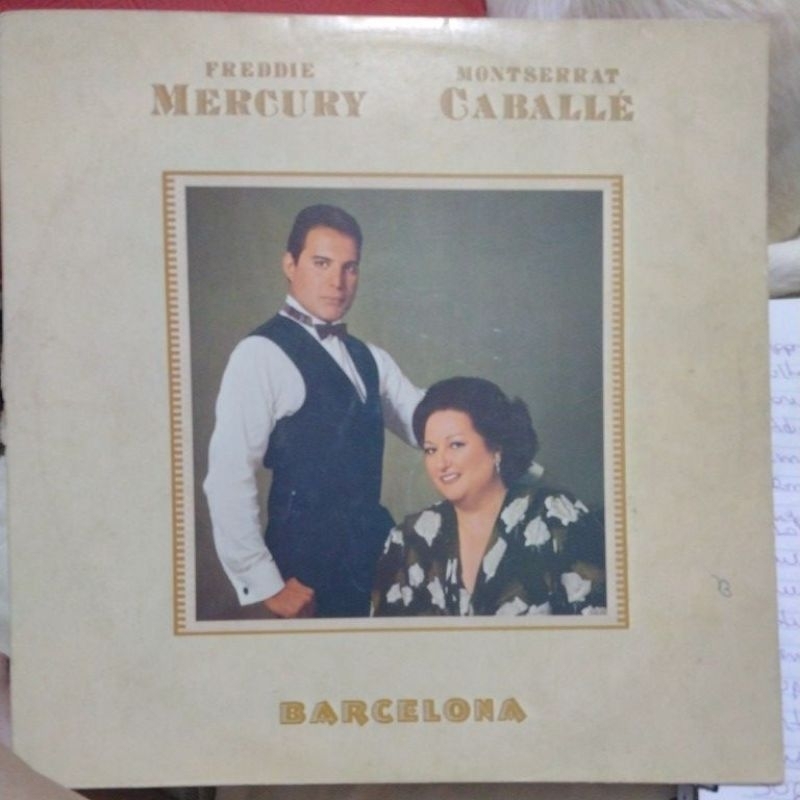 LP disco de vinil - Freddie Mercury And Monserrat Caballe | Shopee Brasil
