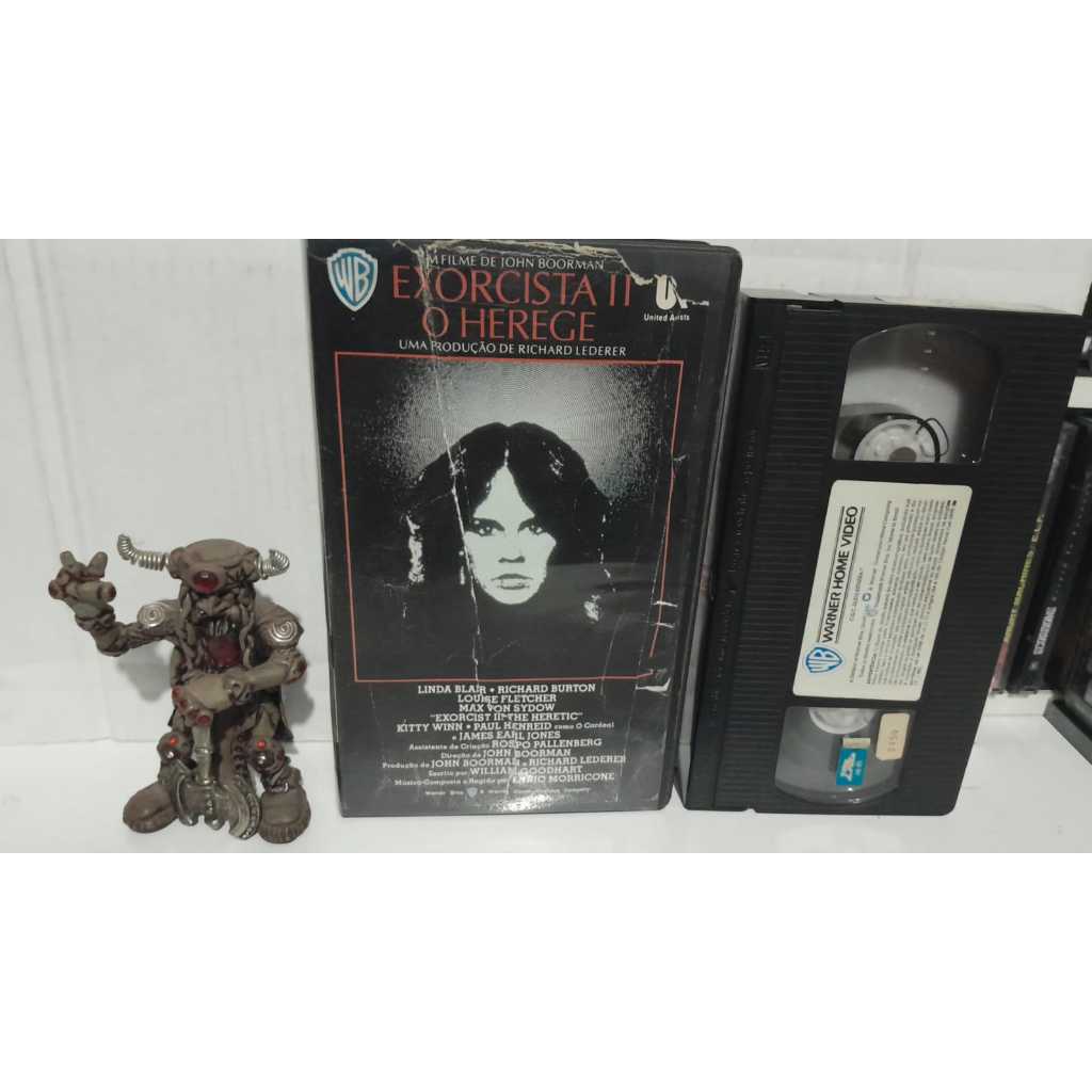 FITA VHS O EXORCISTA II -O HEREGE - LEGENDADO - LEIA A DESCRIÇAO ...