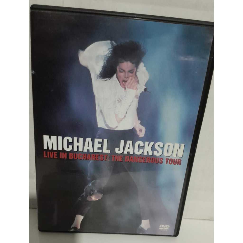 DVD MICHAEL JACKSON -LIVE IN BUCHAREST THE DANGEROUS TOUR | Shopee Brasil