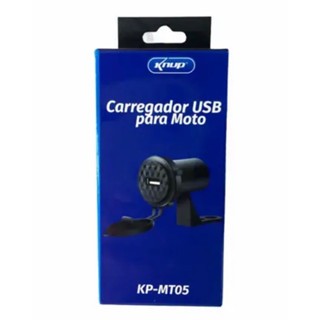 Carregador USB para moto knup -kp-mto5 | Shopee Brasil