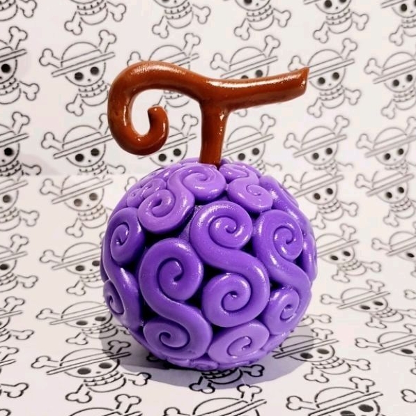 Akuma No Mi Gomo Gomo No Mi One Piece Monkey D. Luffy Artesanal ...