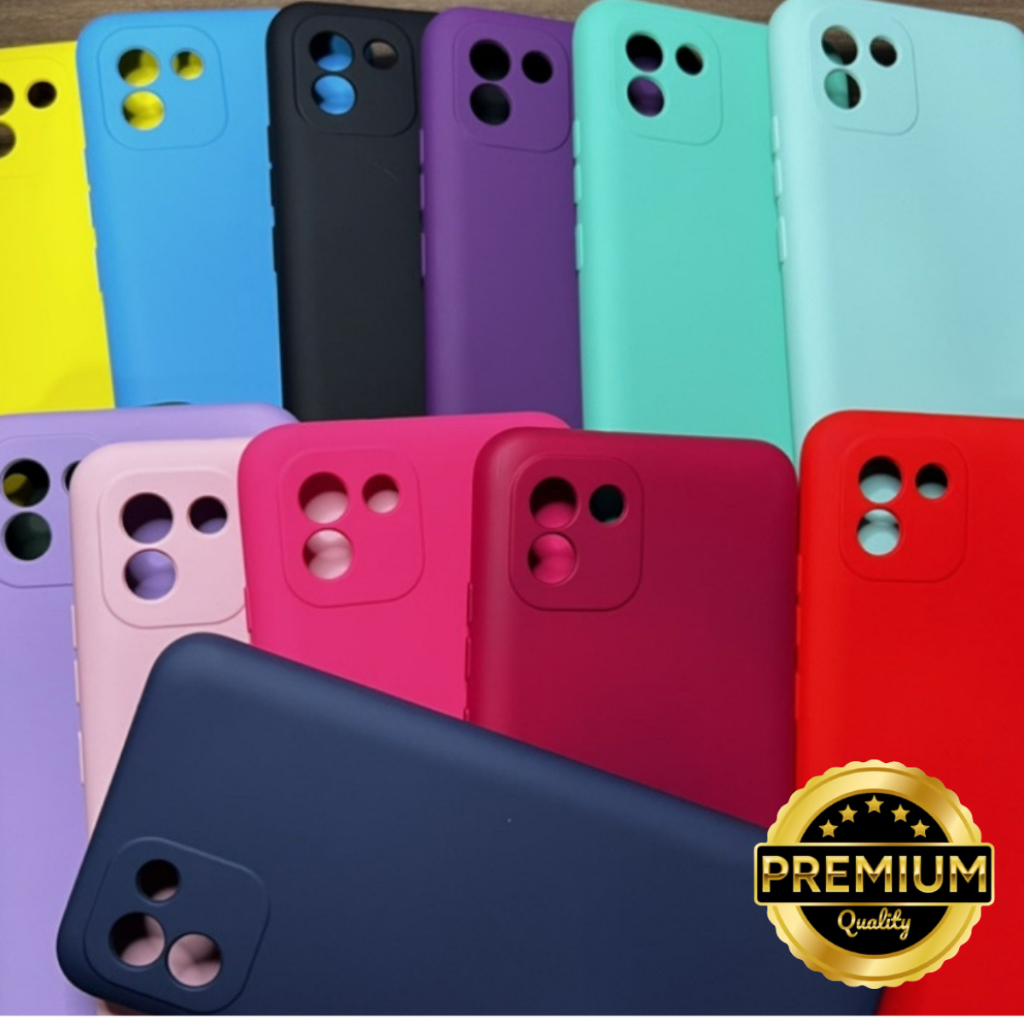 Capa Capinha Silicone Aveludada P/ Samsung Galaxy A04E / A04S / A04 / A03 Core / A03S / A03 ...