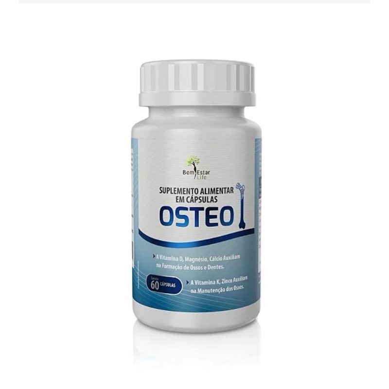 OSTEO - 60 CAPSULAS | Shopee Brasil