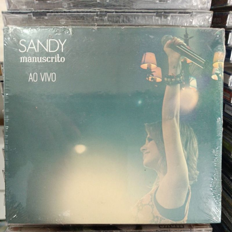 CD SANDY MANUSCRITO AO VIVO (NOVO) | Shopee Brasil
