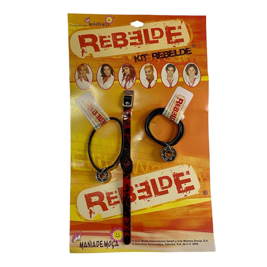 Rebelde RBD Rolimã Acessórios RBD Kit Oficial Colecionador Pulseiras ...