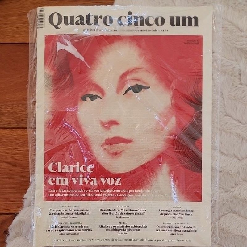 revista 451 especial Clarice Lispector | Shopee Brasil