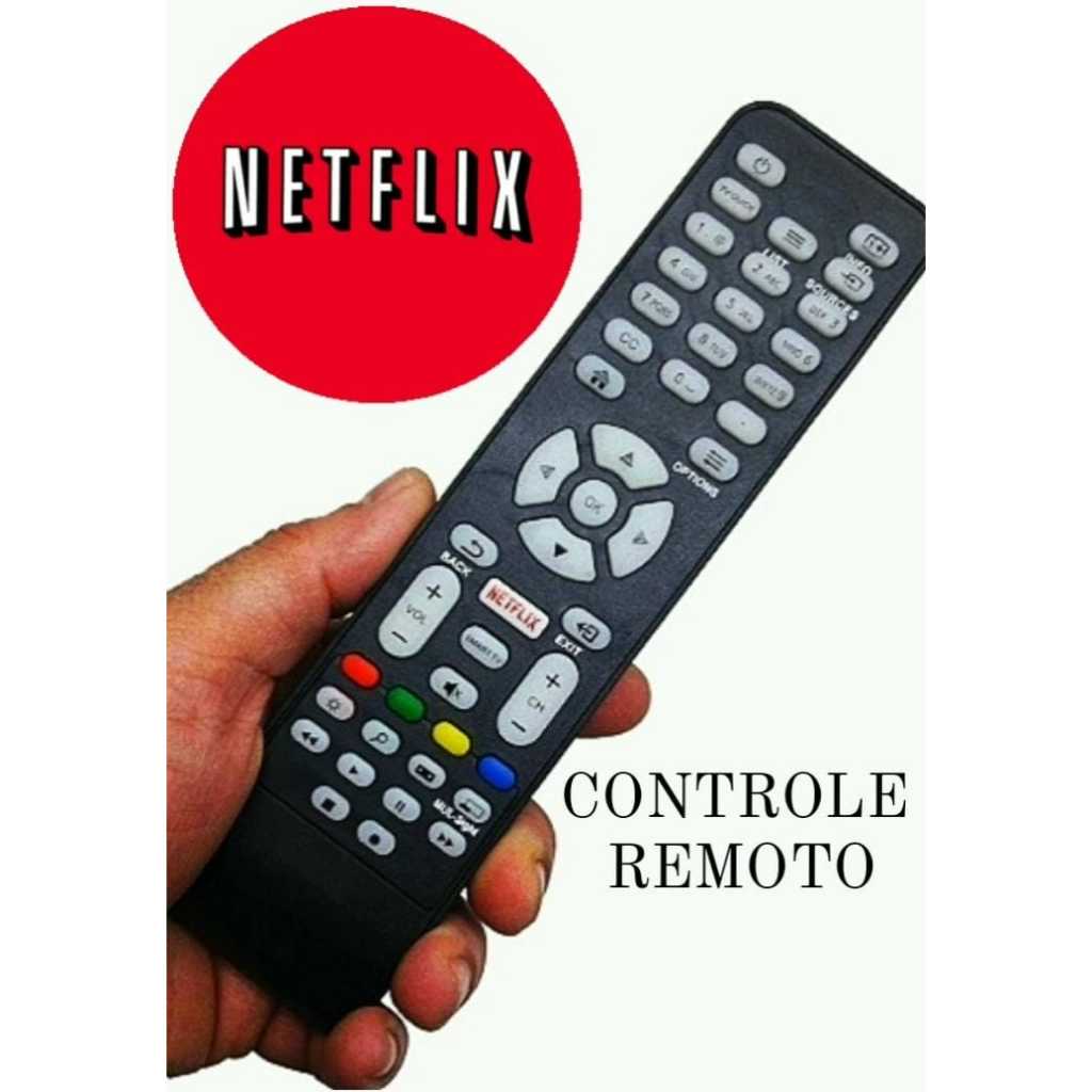 Controle Remoto Aoc Serve Todos Modelos Tv Lcd / Led | Shopee Brasil