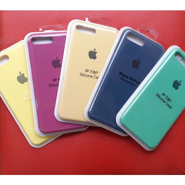 Capa iP 7/8 PLUS Capinha Case de Silicone para IOS Iphone 7/8 PLUS com ...
