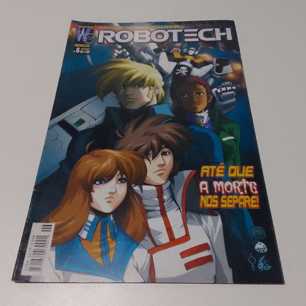 Revista Robotech n° 6 | Shopee Brasil